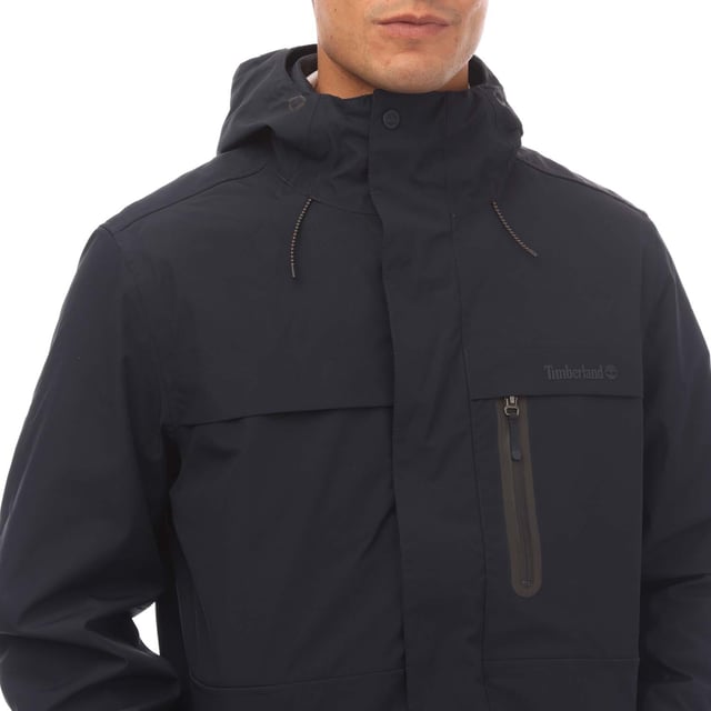 Men's Timberland Benton Super Waterpoof 3 in 1 Down Jacket in Navy