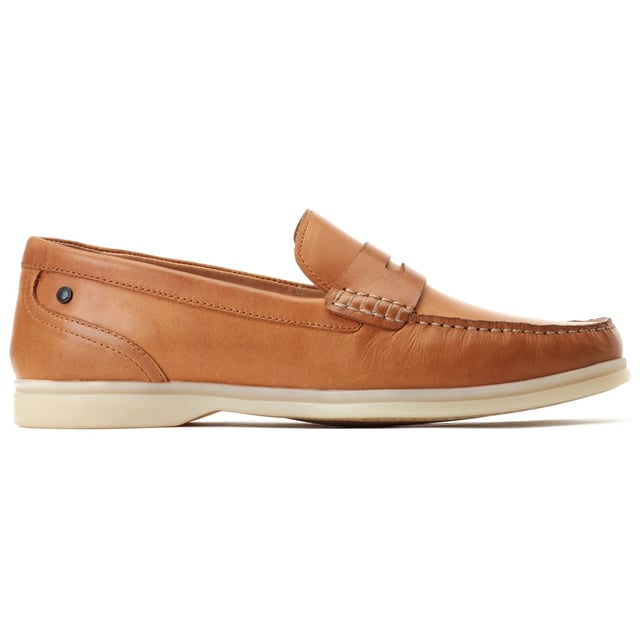 Base London Marlin Läder Herr Loafers Burnt Tan