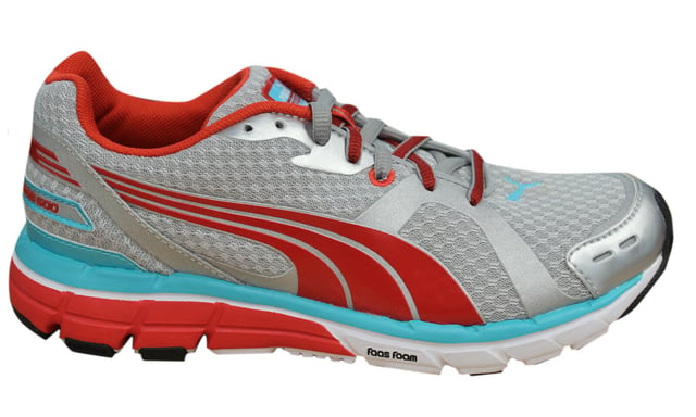 Puma Faas 600 Womens Trainers Running Shoes Lace Up Silver Textile ...