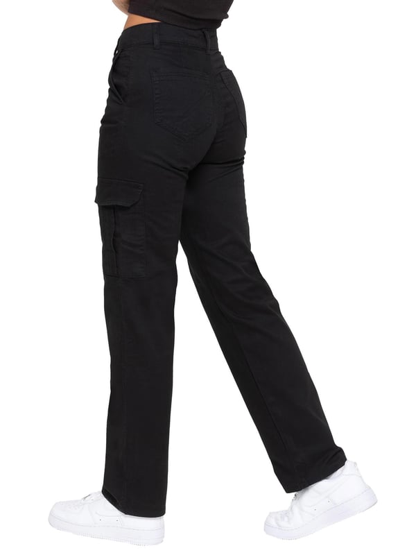 Enzo | Womens Cargo Jeans