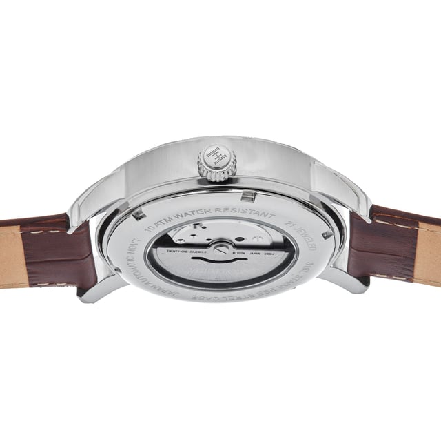 Heritor Automatic Protégé Vitreous Enamel Dial Watch