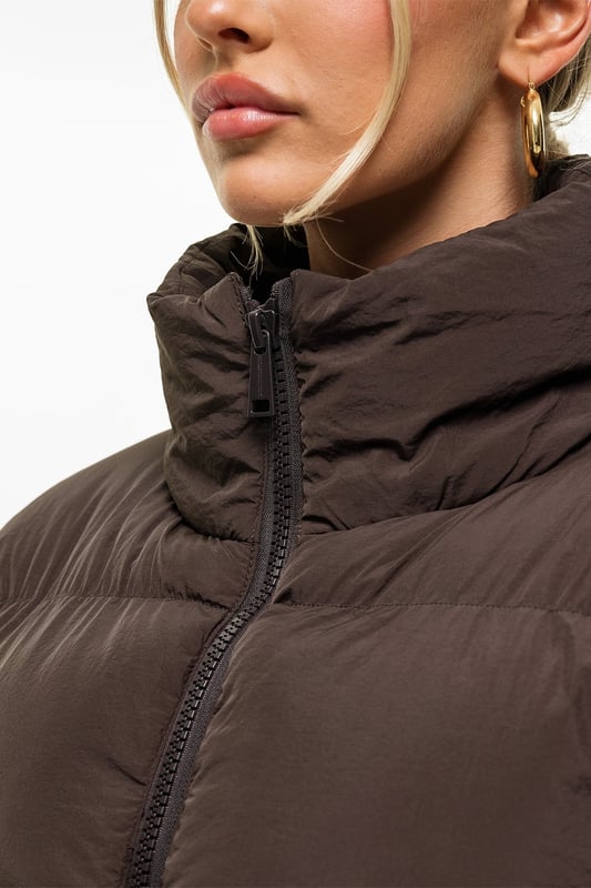 Brown Puffer Jacket