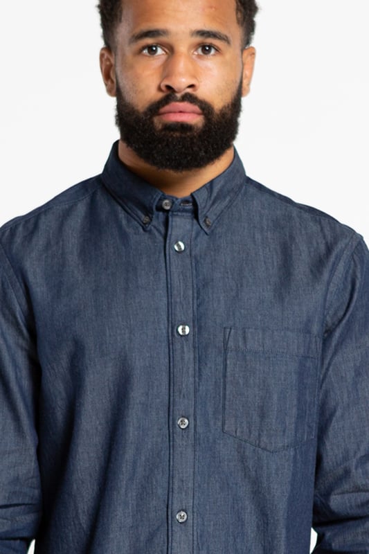 Denim Long Sleeve Shirt
