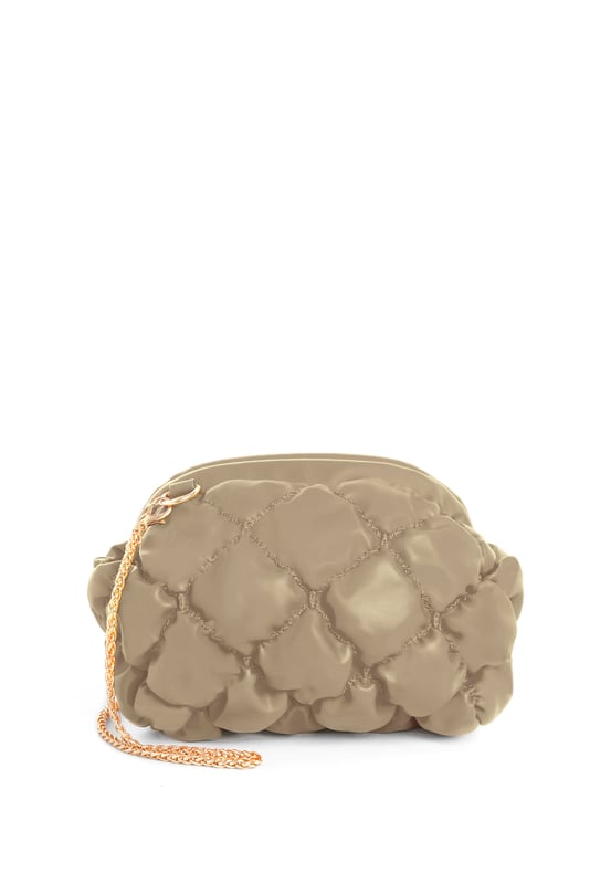 Beige Cross Body Bag