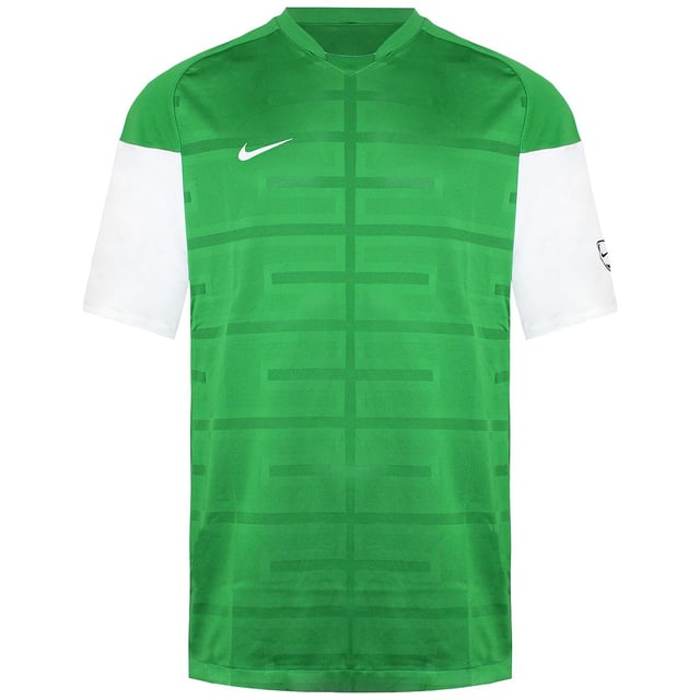 Nike Logo Mens Green/White Football Top