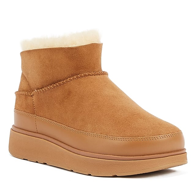 FitFlop Ultra Mini Women's Tan Boots