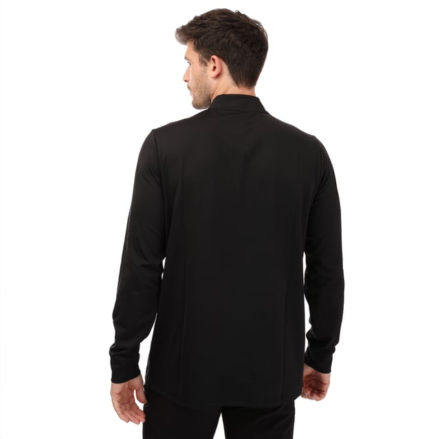 Men's Castore Quater Zip Top in Black