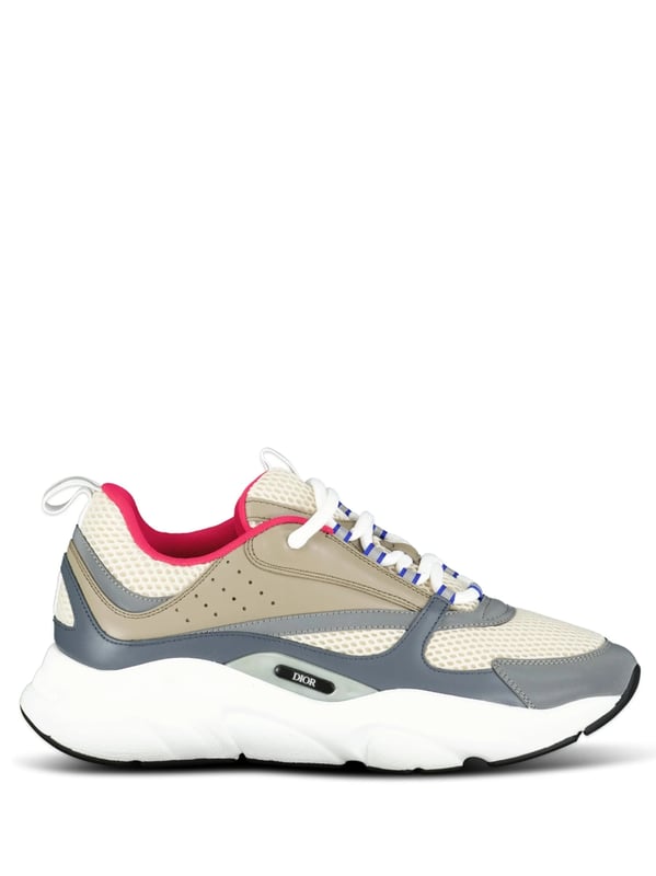Dior B22 Technical Mesh Trainers in Light Brown