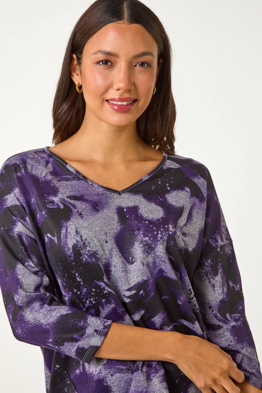 Print Snit Top