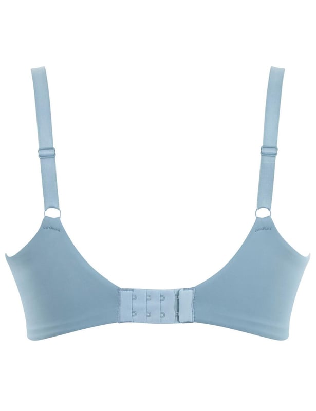 Panache Women's Rocha Low Front Balconnet Bra Balconette, Stone Blue