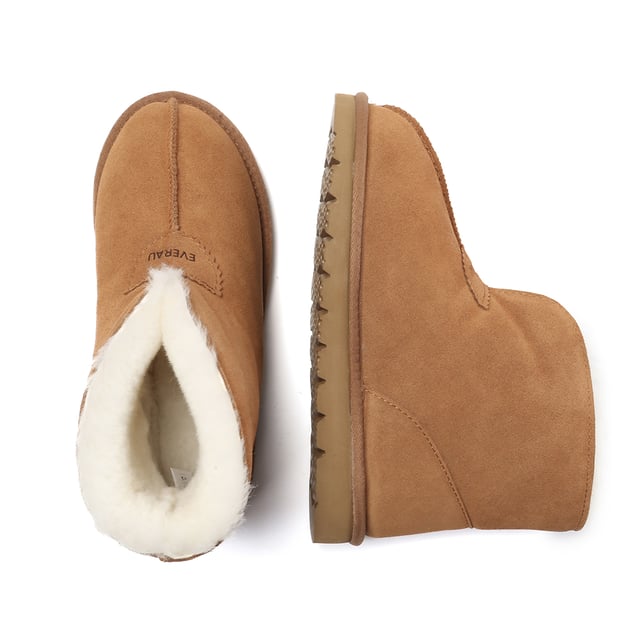 EVER AU Women Owl Ankle Slippers