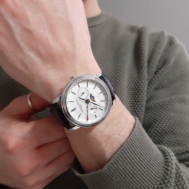 Frédérique Constant Classics Index Business Timer Men's Black Watch FC ...