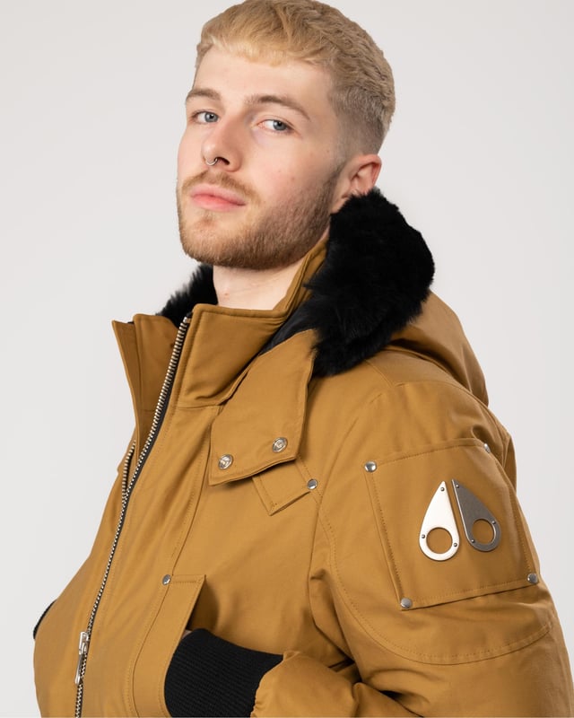 Moose Knuckles Mens OriGinal Ballistic Bomber Neoshear