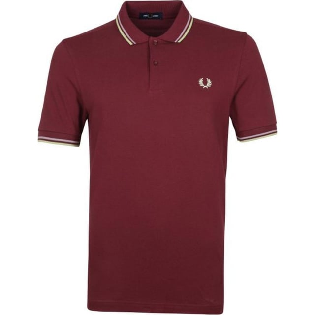 Fred Perry Twin Tipped M3600 M69 Red Polo Shirt