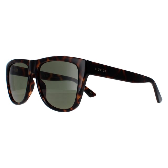Gucci Rectangle Herren Havanna Grün GG1345S