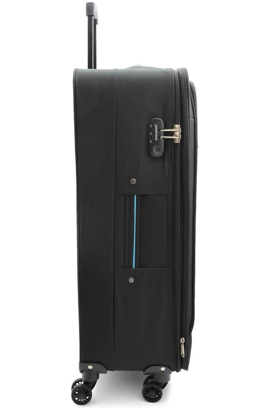 Lightweight Soft Suitcases 4 Wheel Luggage Travel Expandable