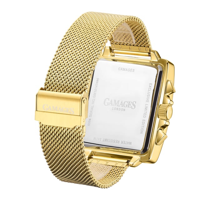 GAMAGES OF LONDON Limited Edition Hand Assembled Exclusive Automatic Gold