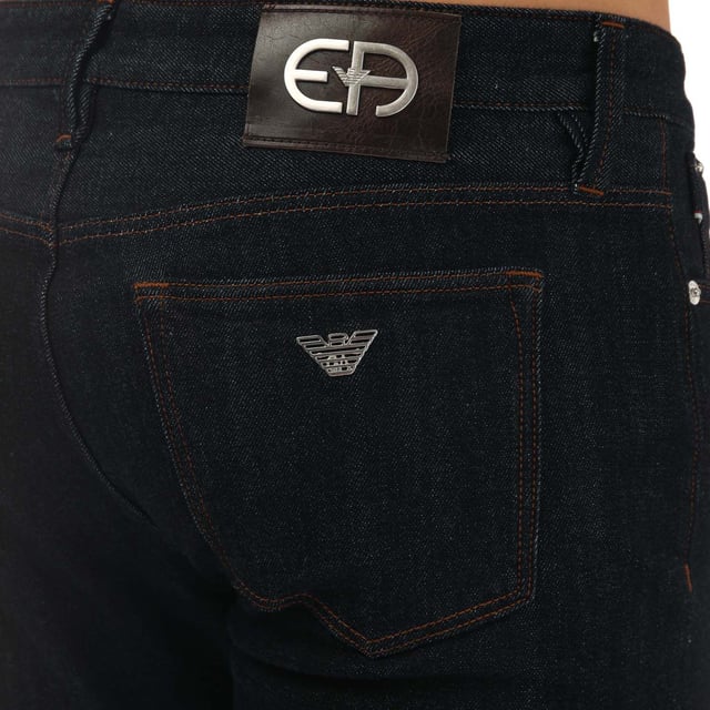 Men's Armani J75 Slim Fit Jeans in Denim