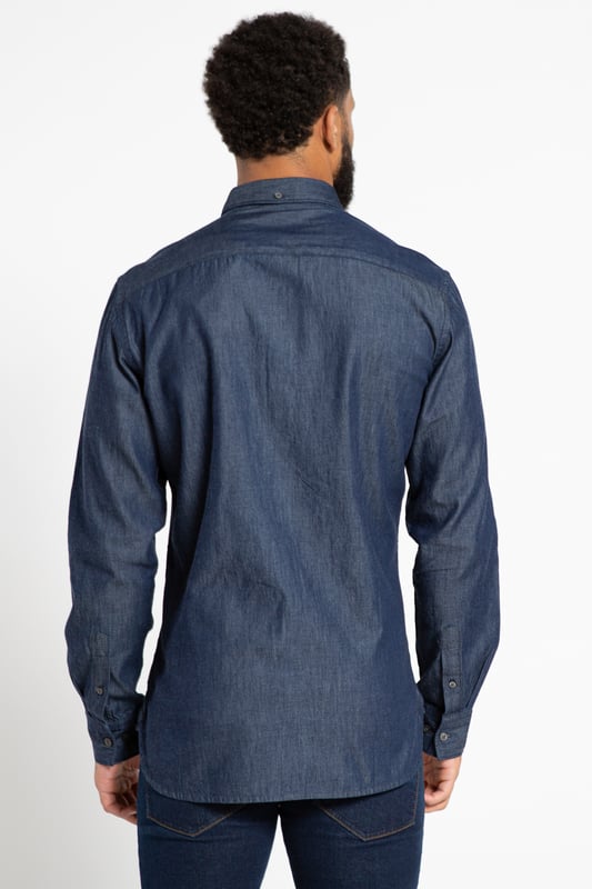 Denim Long Sleeve Shirt