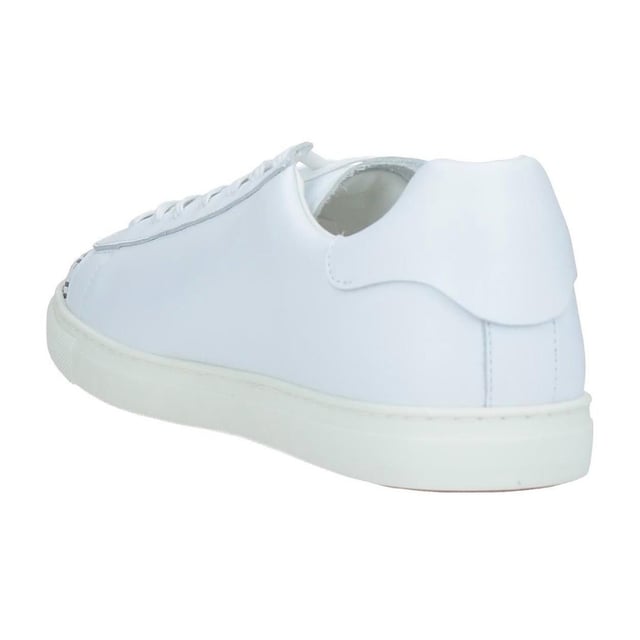 Dsquared2 Icon Print lage witte sneakers