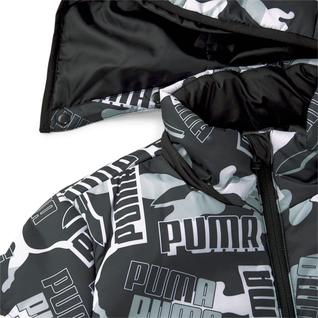 PUMA Kids Boys Printed Padded Youth Jacket