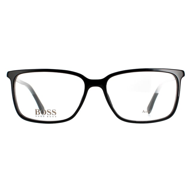 Hugo Boss Rectangular Mens Black Gold BOSS 0679/IT