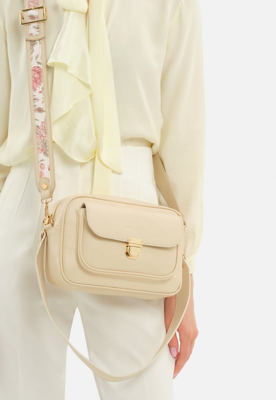 Laura Ashley Cream CrossBody Bag