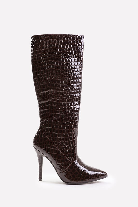 Wheres That From Womens 'Zoya' Wide Calf High Heel Boot