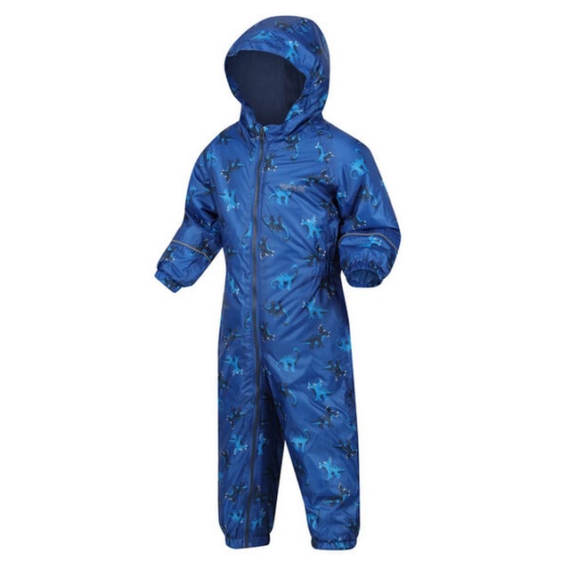 Regatta Childrens/Kids Splat II Dinosaur Waterproof Puddle Suit ...
