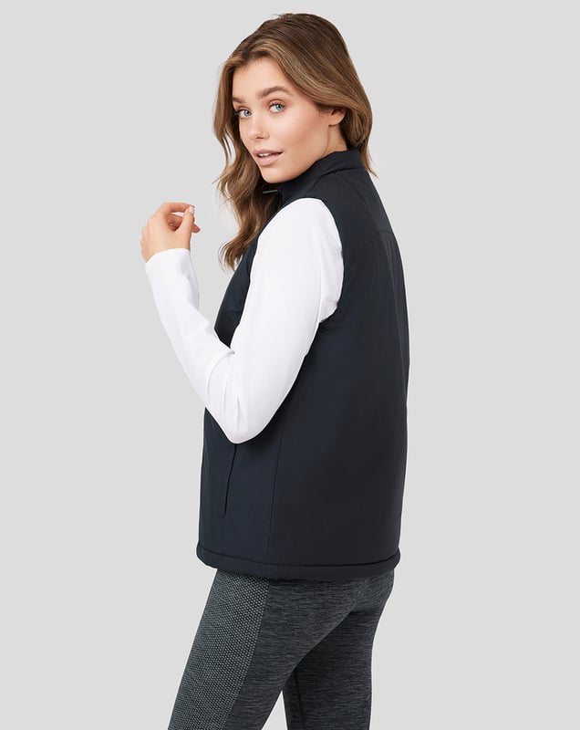 Womens Castore Padded Gilet in Black