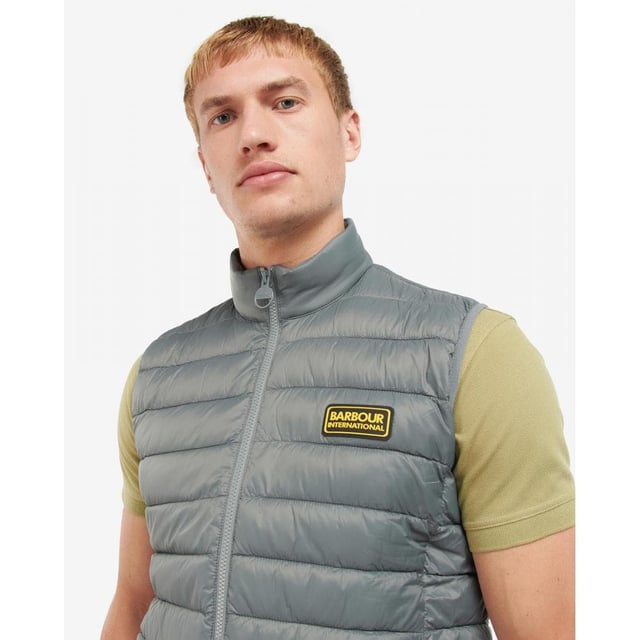 Barbour International Racer Reed Mens Quilted Gilet