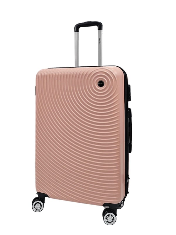 Hard Shell Cabin Suitcase 8 Wheel Luggage Case Travel Bag