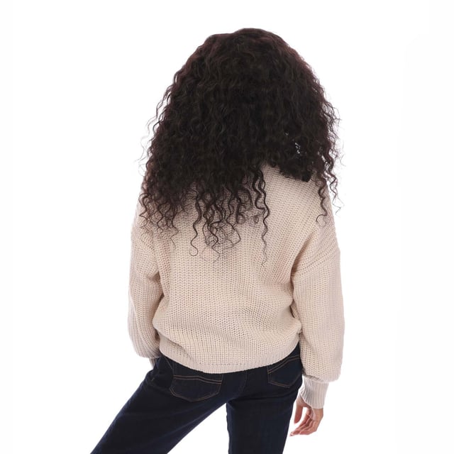 Women's Only Carol Nice Knitted Cardigan in Stone