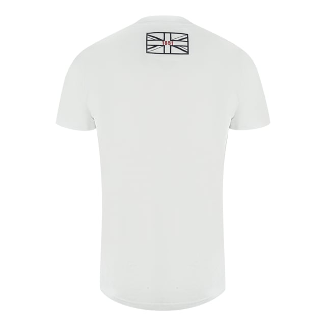 Aquascutum London Circle Logo White T-Shirt