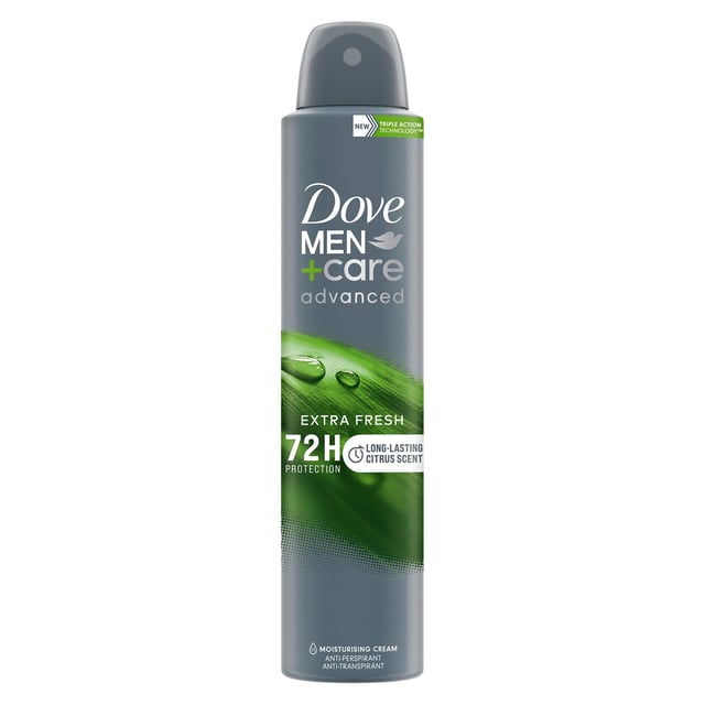 Dove Anti-Perspirant Men+Care Advanced Extra Fresh 72H Protection Deo ...