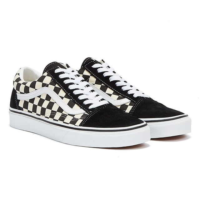 Vans Old Skool Primary Check Svart / Vit Träningsskor