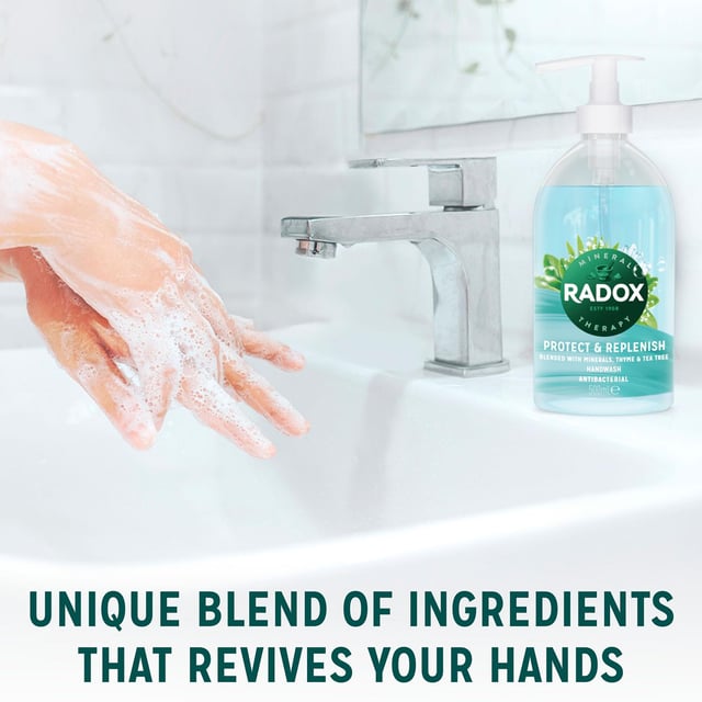 Radox Mineral Therapy Protect & Replenish Antibac Handwash, 3x 500ml
