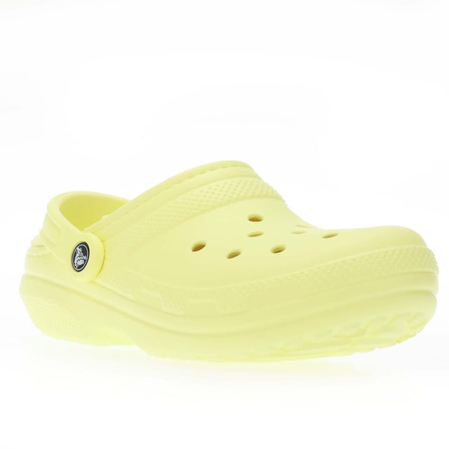 Women's Crocs Adults Classic Lined Clog in Yellow