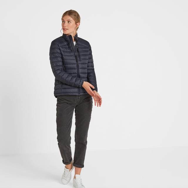 Drax Women's Funnel Down Jacket Navy