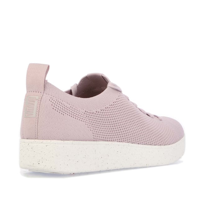Women's Fit Flop Rally E01 Multi-Knit Trainers in Lilac