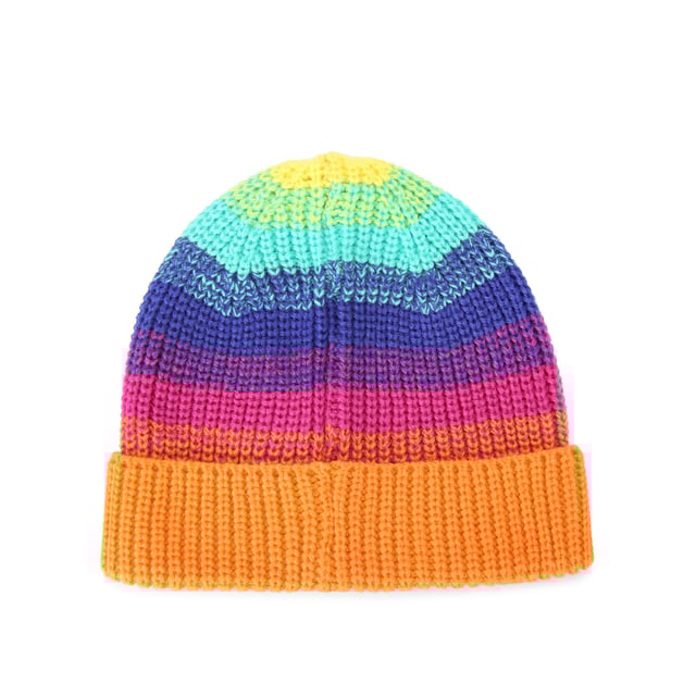 Kurt Geiger London Rainbow Beanie Hat