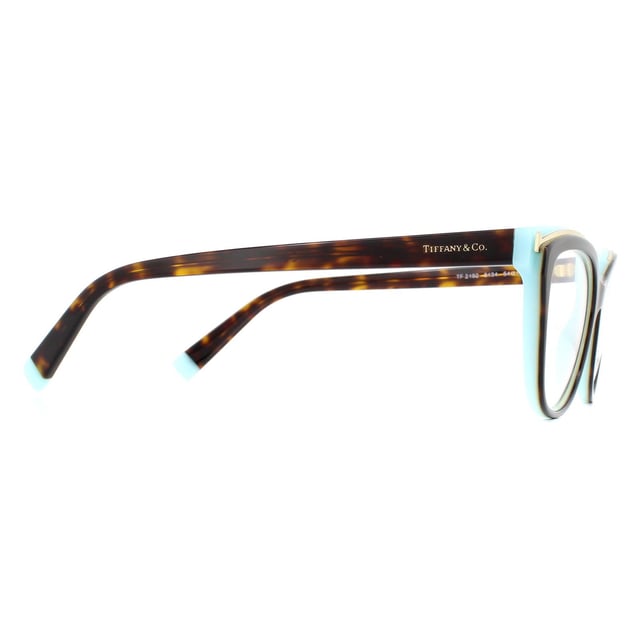 Tiffany Cat Eye Havana Blue Womens Glasses Frames