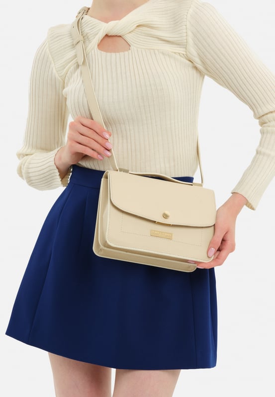 Laura Ashley Cream CrossBody Bag