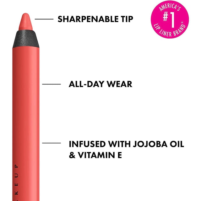 NYX Professional Makeup Line Loud Longwear Matte Lip Liner Pencil, Stay ...