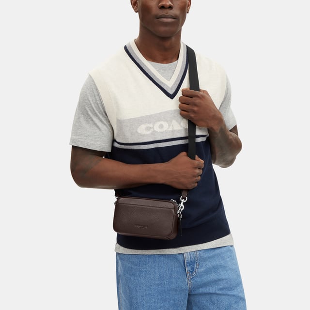 Jayden Crossbody in Pebbled Leather Bag