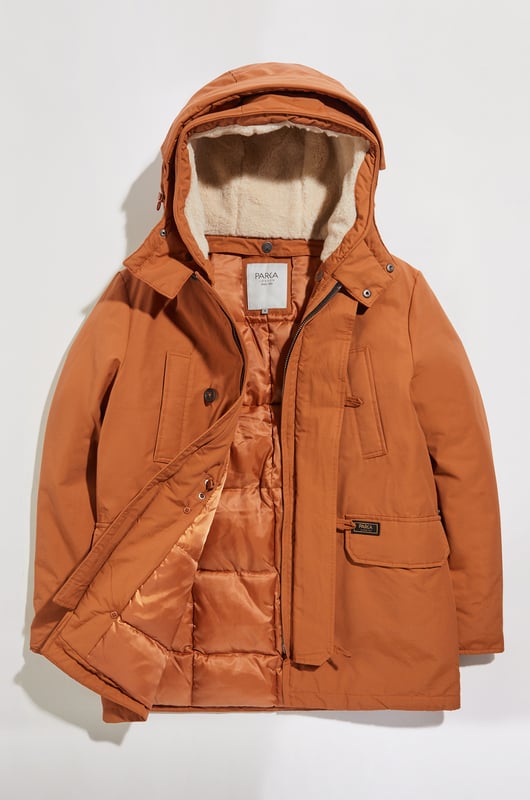 Expedition Mid-Length Shearling Parka