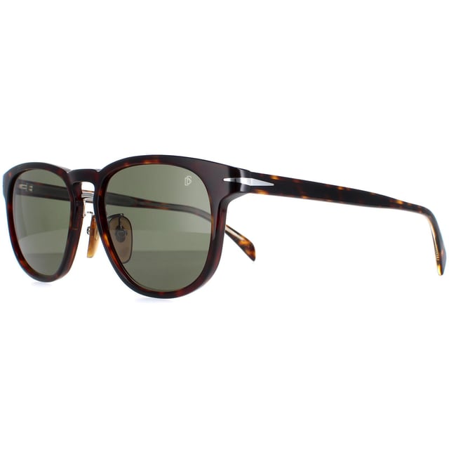 David Beckham Square Mens Dark Havana Green DB7040/F/S