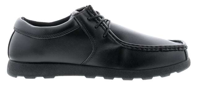 Rockstorm Mens Smart Shoes Canyon Lace Up black