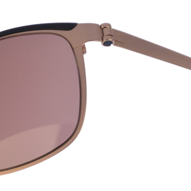 Men's oval-shaped metal sunglasses M1047