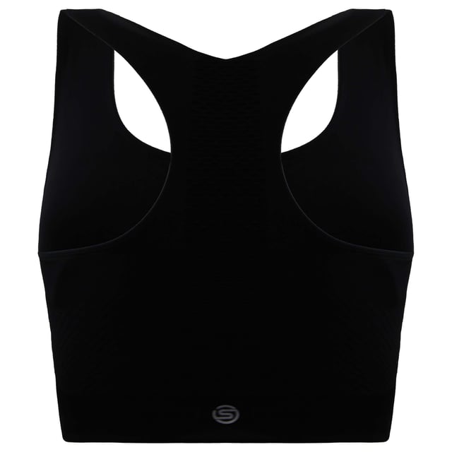 Skins DNAmic Base Womens Black Sports Bra